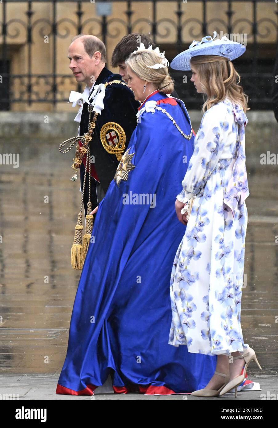 London, England. UK. 06. Mai 2023. Prinz Edward, Herzog von Edinburgh, Sophie, Herzogin von ...