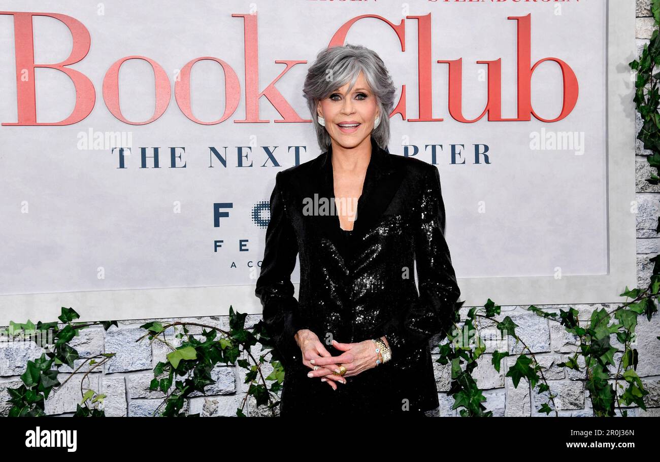 Jane Fonda attends the premiere of "Book Club: The Next Chapter" at AMC ...