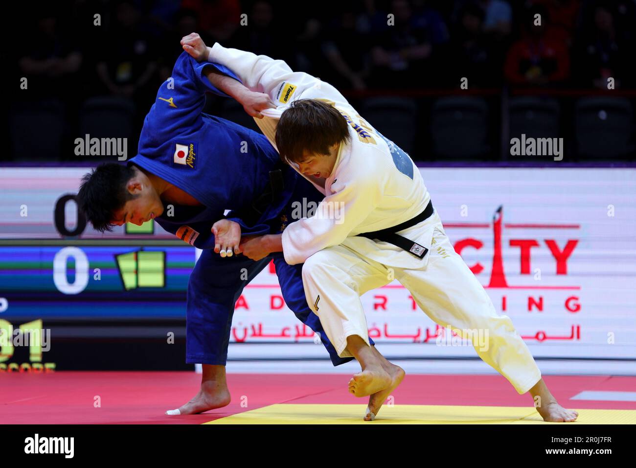 Ali Bin Hamad Al Attiyah Arena, Doha, Katar. 8. Mai 2023. (L-R) Joshiro ...