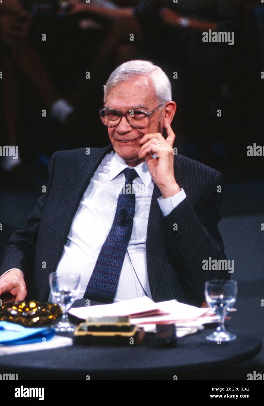 Gerhard Löwenthal; deutscher Journalist und ehemaliger Leiter und ...