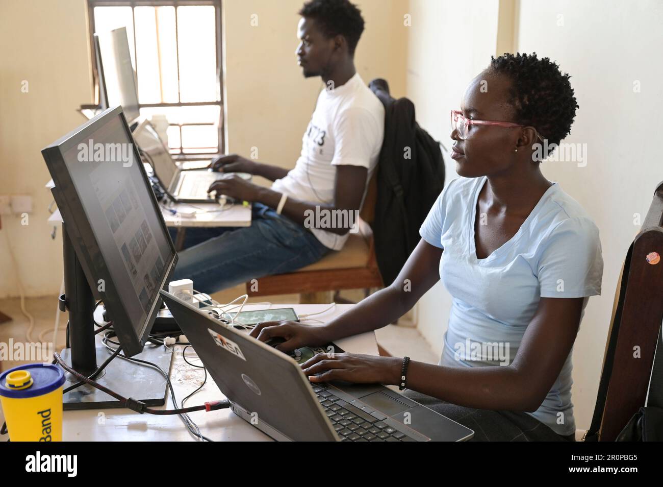 KENIA, Turkana, ICT Campus von Loropio, Initiative Learning Lions, Digital Education for Remote ...