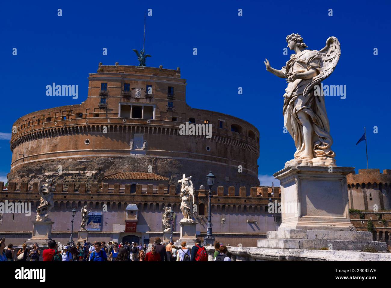 Schloss Sant Angelo, Brücke Sant Angelo, Castel Sant Angelo, Mausoleum ...