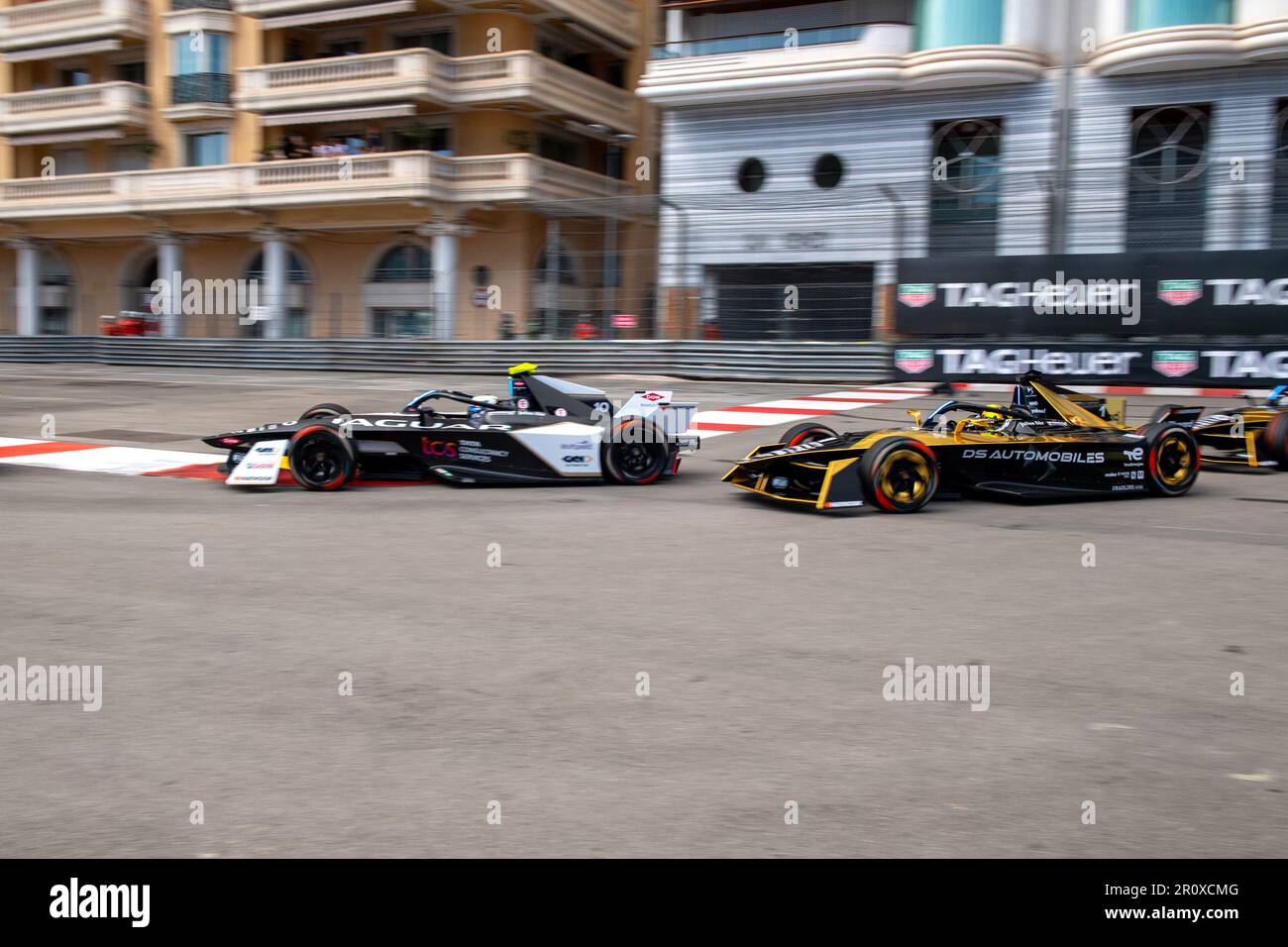 Sam Bird (Jaguar TCS Racing) tritt am 06. Juni 2023 in Monaco bei der ...