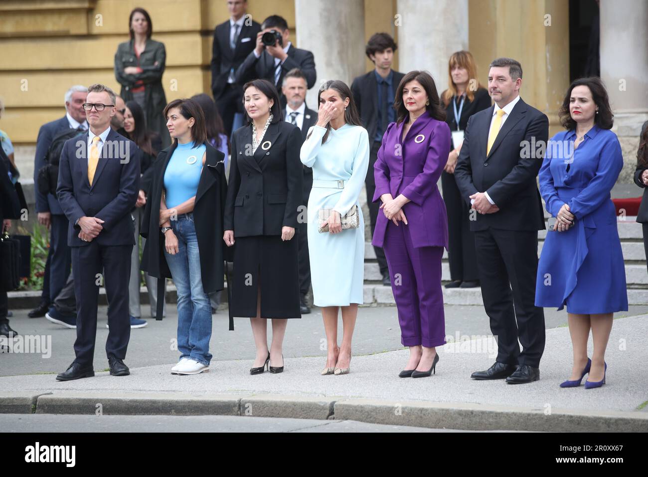 Zagreb, Kroatien. 10. Mai 2023. First Lady of Croatia Sanja Music ...