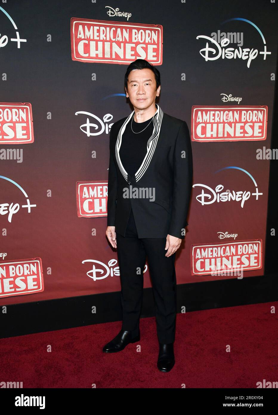 Chin Han attends the premiere of the Disney+ original series "American ...