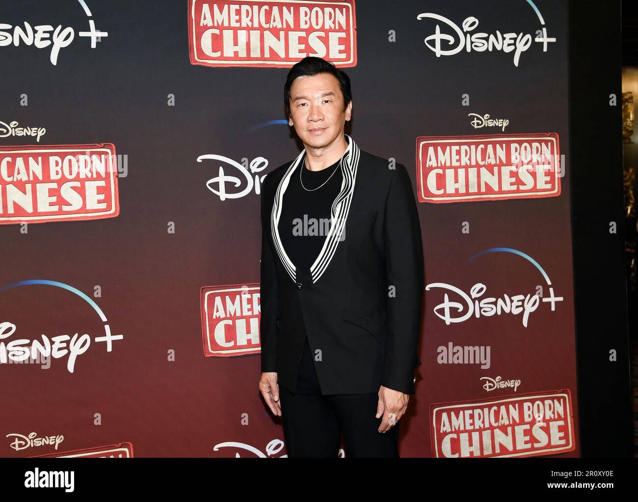 Chin Han attends the premiere of the Disney+ original series "American ...