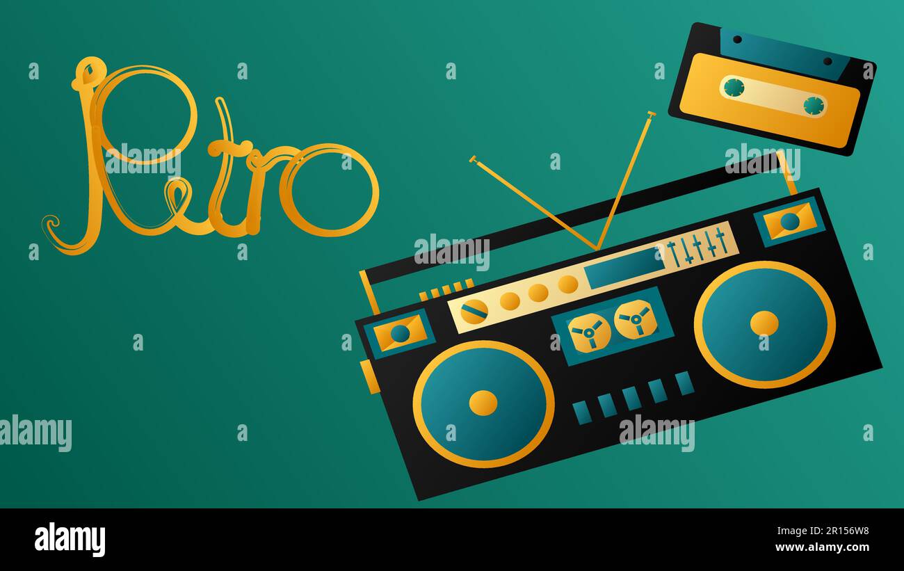 70er jahre 80er pop und rock Stock-Vektorgrafiken kaufen - Alamy