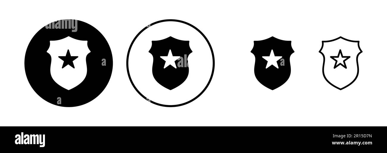 Vektor des Badge-Symbols. Symbol für Kennzeichnungsbeschriftung. Vektor ...