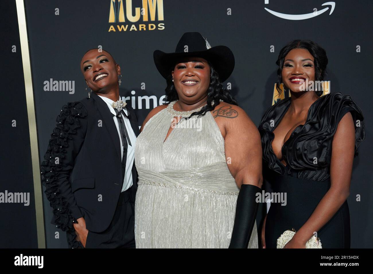 Trea Swindle, from left, Danica Hart, and Devynn Hart of Chapel Hart ...