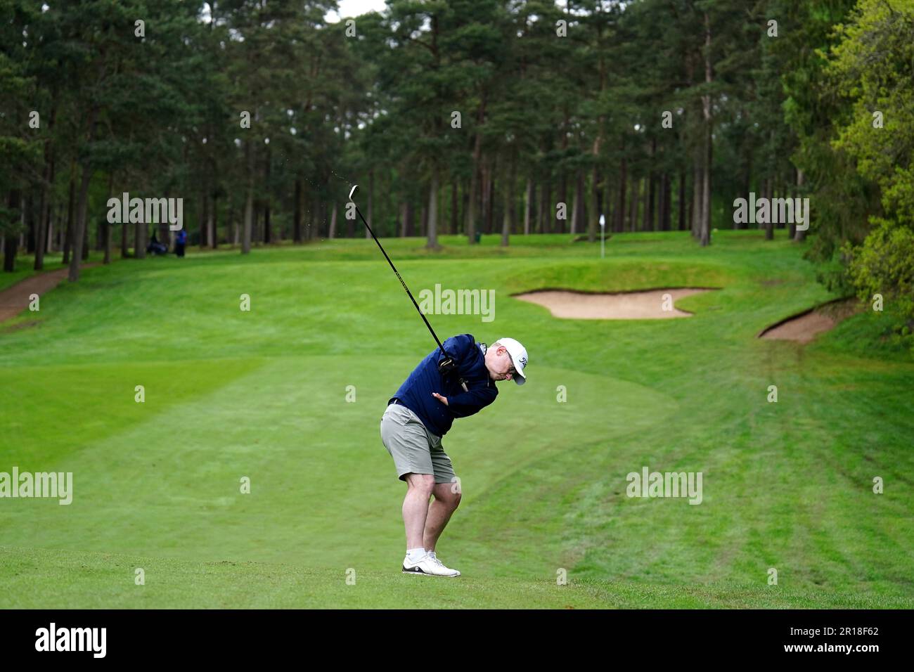 Tony Lloyd in Aktion am 1. Tag der G4D Open im Woburn Golf Club, Milton ...