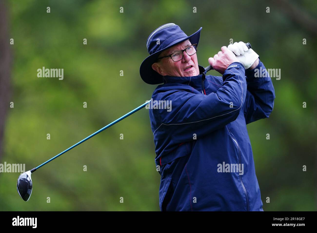 Duncan Hamilton-Martin am zweiten Tag der G4D Open im Woburn Golf Club ...