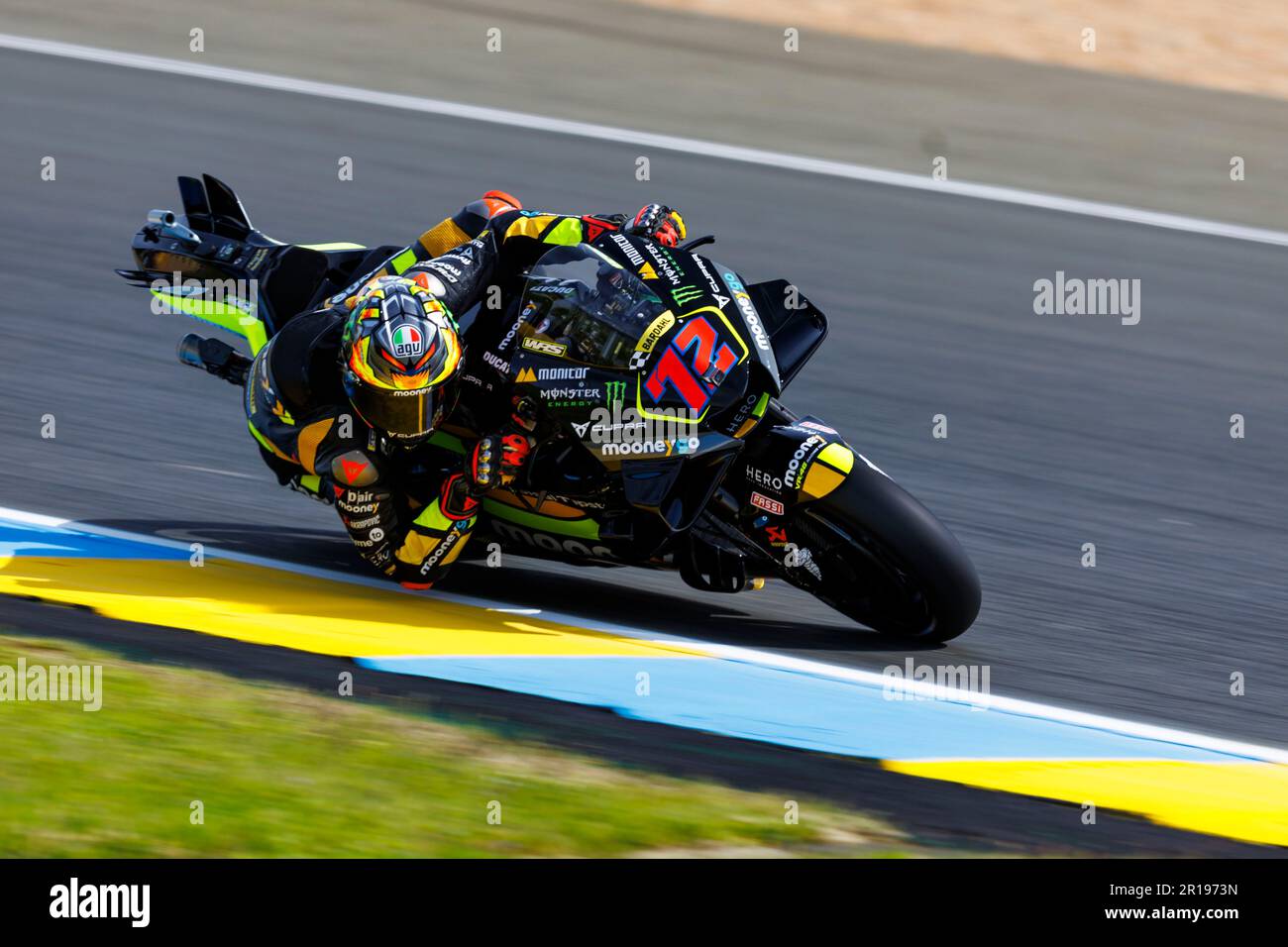 12. Mai 2023; Circuit de la Sarthe, Le Mans, Pays de la Loire, Frankreich; 2023 MotoGP SHARK ...