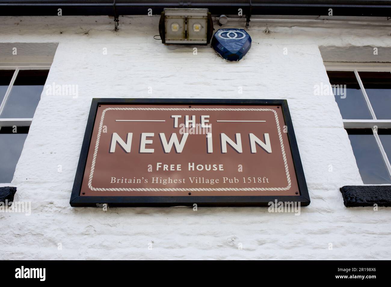 Flash, Staffordshire, das höchste Dorf in Großbritannien, hat seinen ...