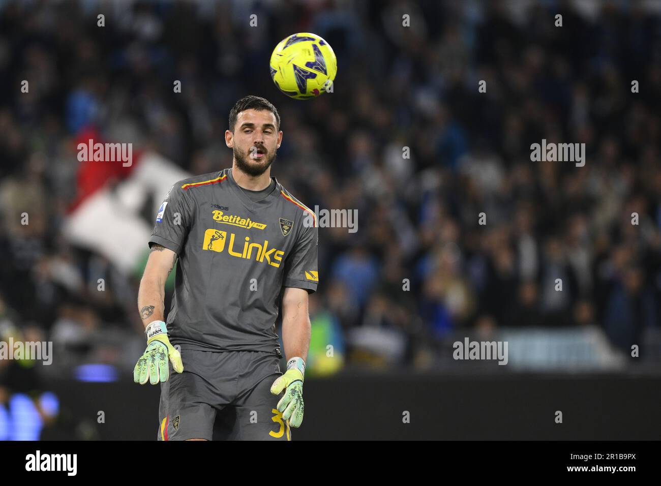 Wladimiro Falcone aus den USA Lecce am 35. Tag der Serie A ...