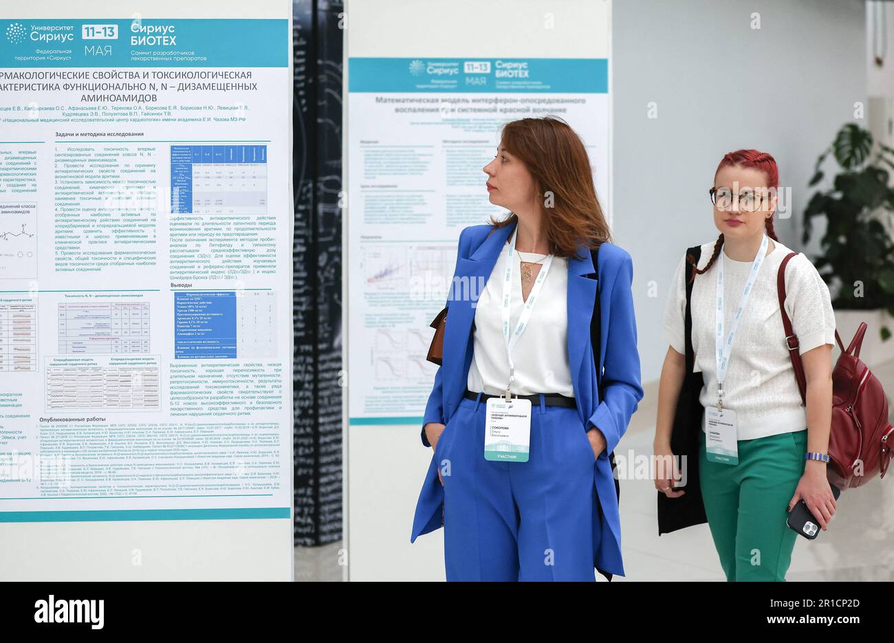 RUSSLAND, REGION KRASNODAR - 13. MAI 2023: Teilnehmer des Sirius ...