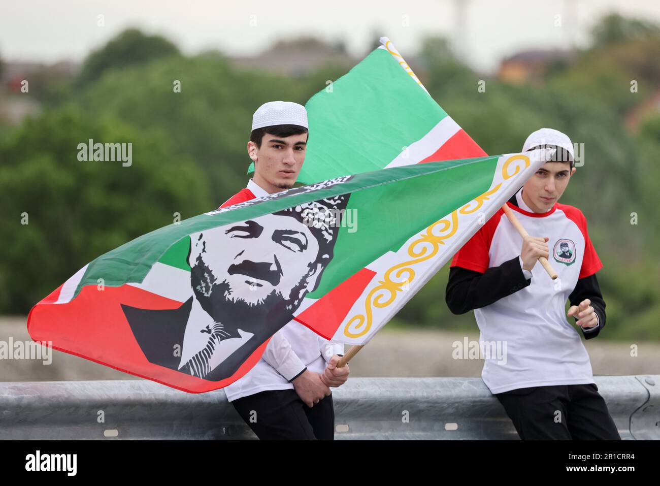 Urus Martan, Russland. 12. Mai 2023. RUSSLAND, REPUBLIK TSCHETSCHENIEN ...