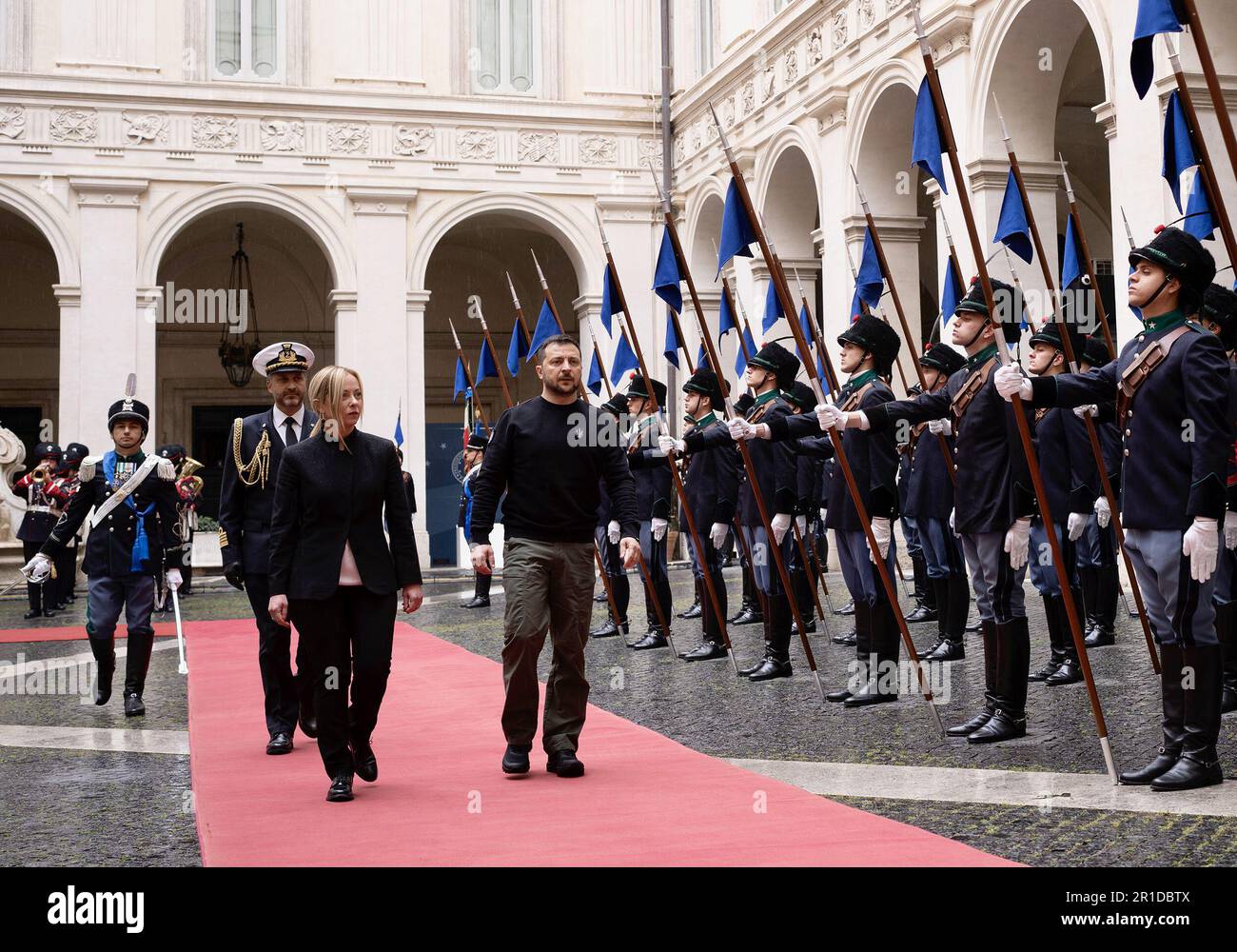 Rom, Italien. 13. Mai 2023. ROM - Ministerpräsident Giorgia Meloni ...