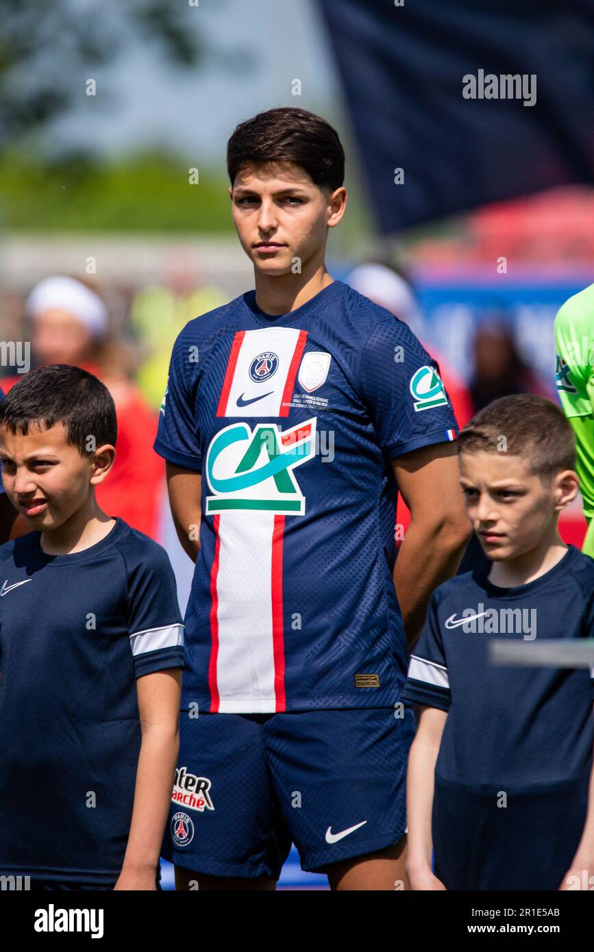 Elisa De Almeida von Paris Saint Germain vor dem Women's French Cup ...