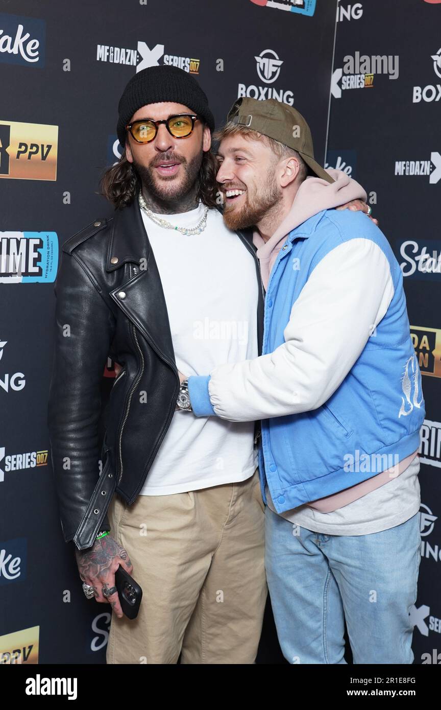 Pete Wicks und Sam Thompson kommen zum KSI gegen Joe Fournier Boxkampf ...