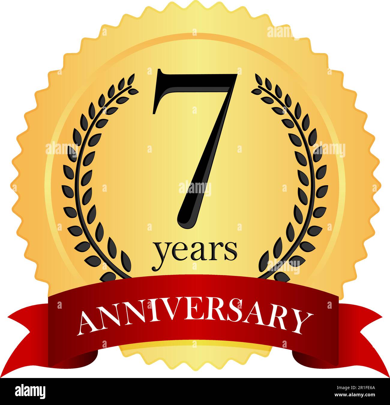 7 geburtstag Stock-Vektorgrafiken kaufen - Alamy