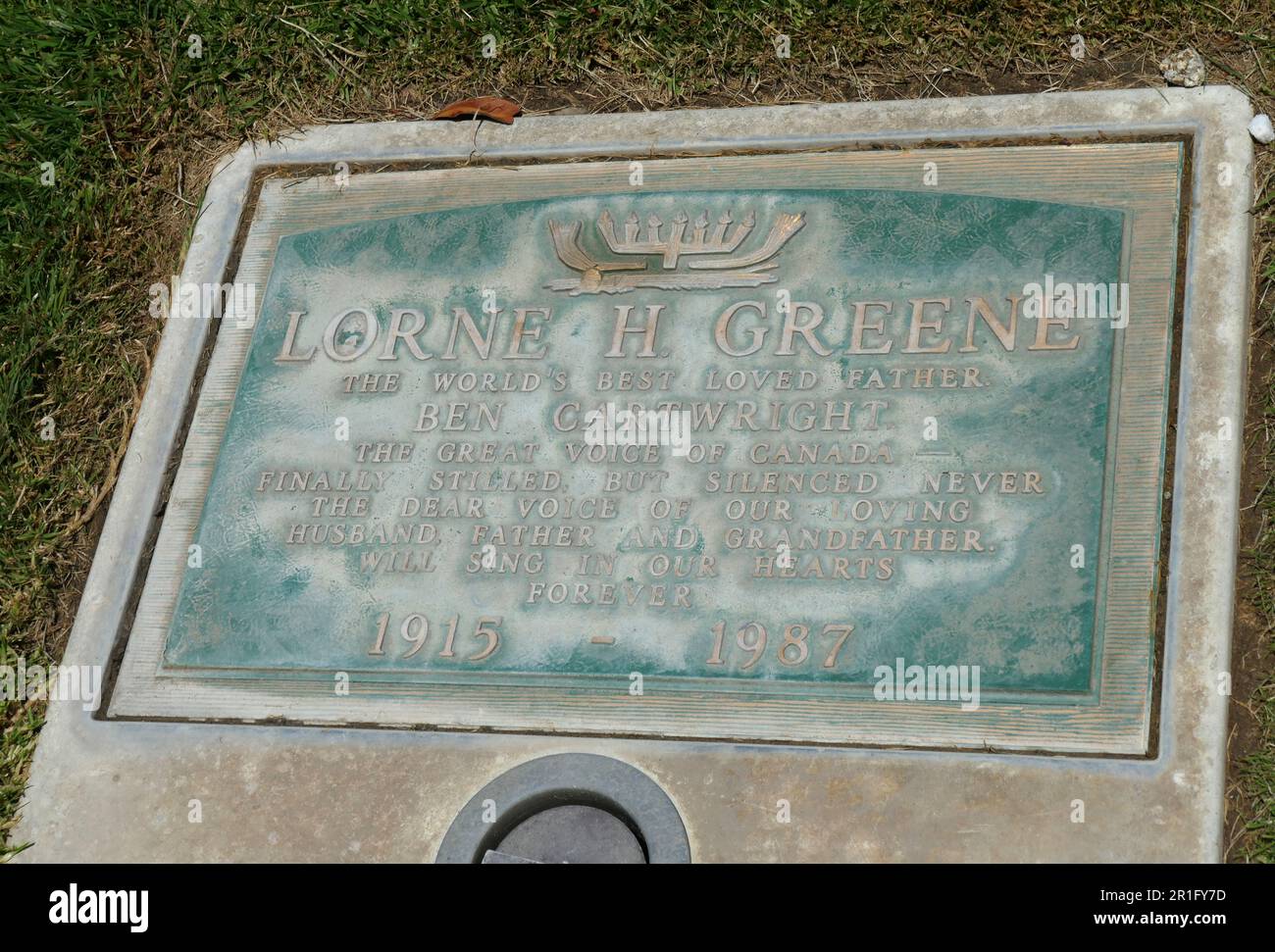 Los Angeles, Kalifornien, USA 12. Mai 2023 Grab der Schauspielerin ...