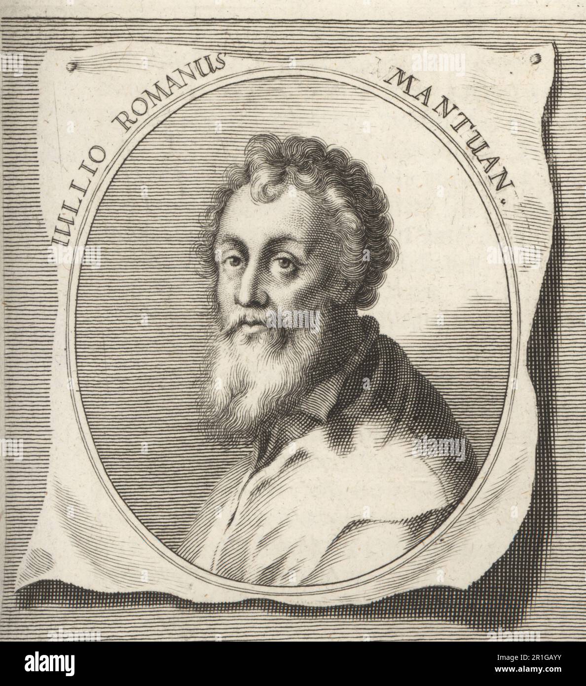 Giulio Romano oder Giulio Pippi, italienischer Maler und Architekt, 1499-1546, Gullio Romanus ...