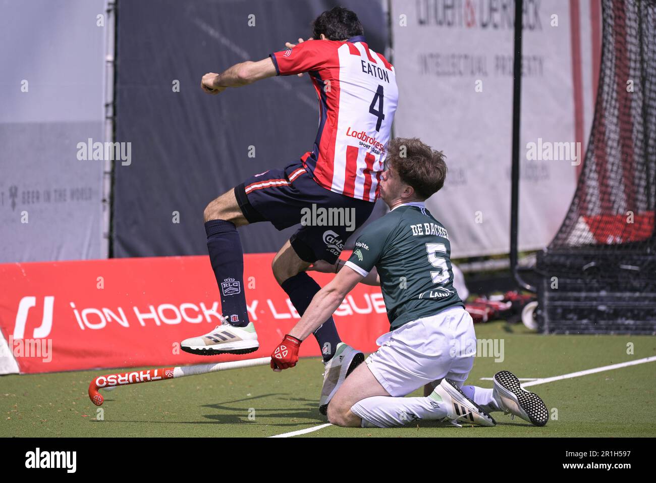Uccle, Belgien. 14. Mai 2023. Leopolds Lewis Eaton und Watduks Louis De ...