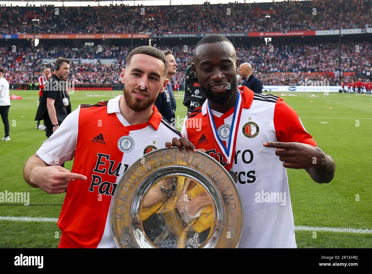14-05-2023: Sport: Feyenoord / Go ahead ROTTERDAM, NIEDERLANDE - MAI 14 ...