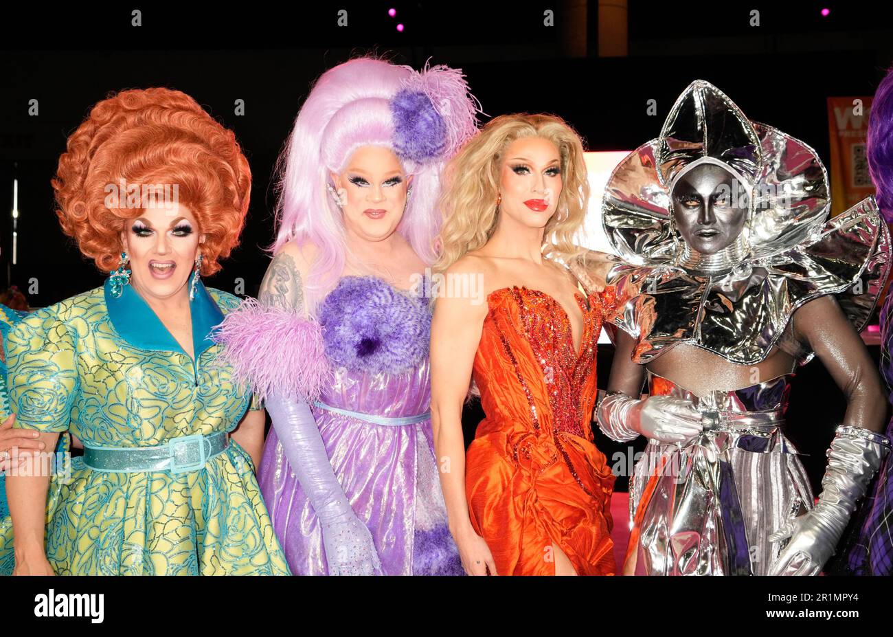 Los Angeles, CA, USA 12. Mai 2023 Frau Kasha Davis, Nina West, Brooke ...