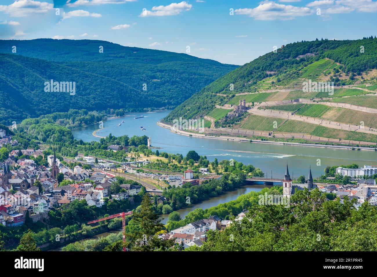 Fluss nahe links und rhein rhein -Fotos und -Bildmaterial in hoher ...