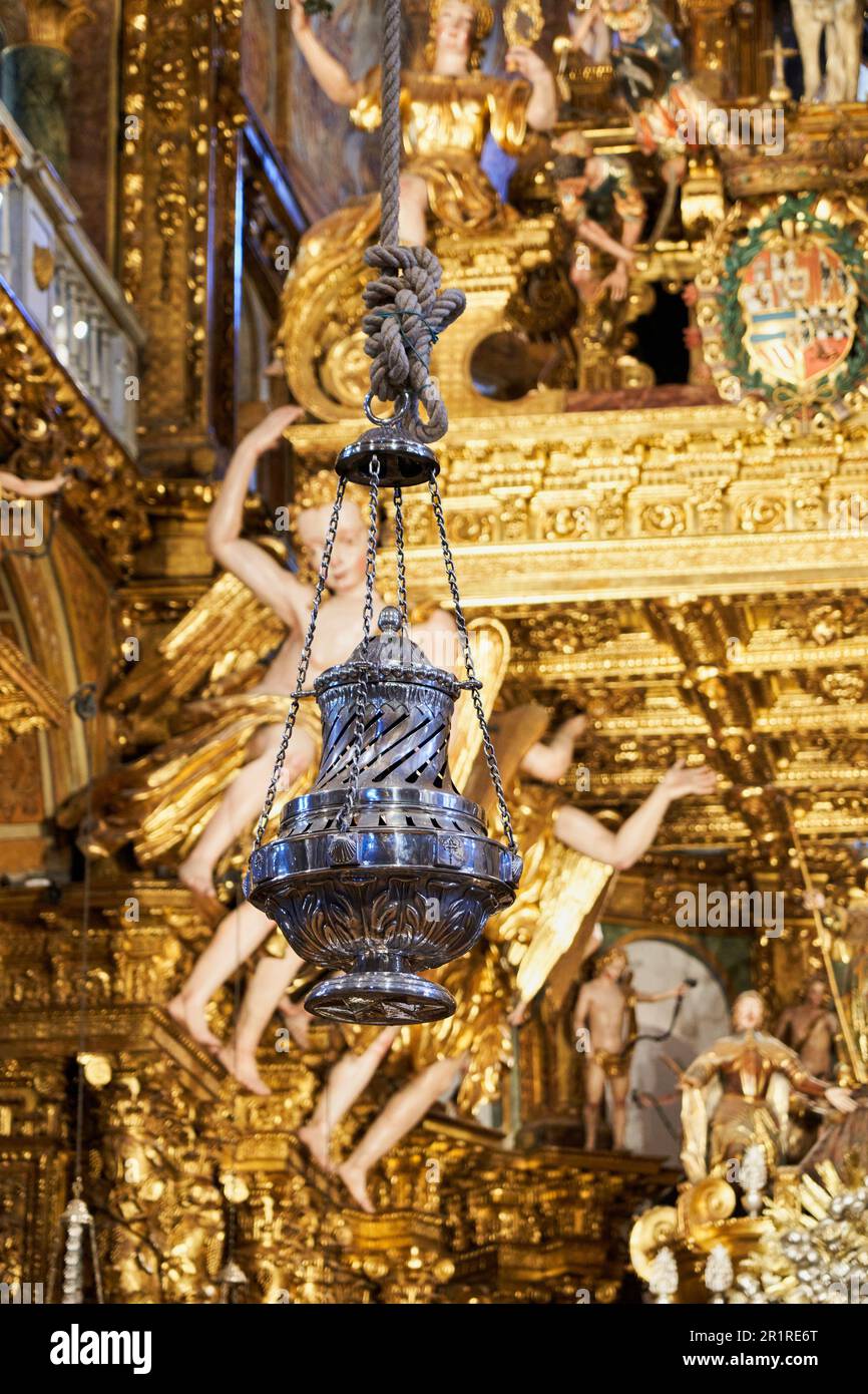 Botafumeiro, Kathedrale, Santiago de Compostela, A Coruña, Galicien ...