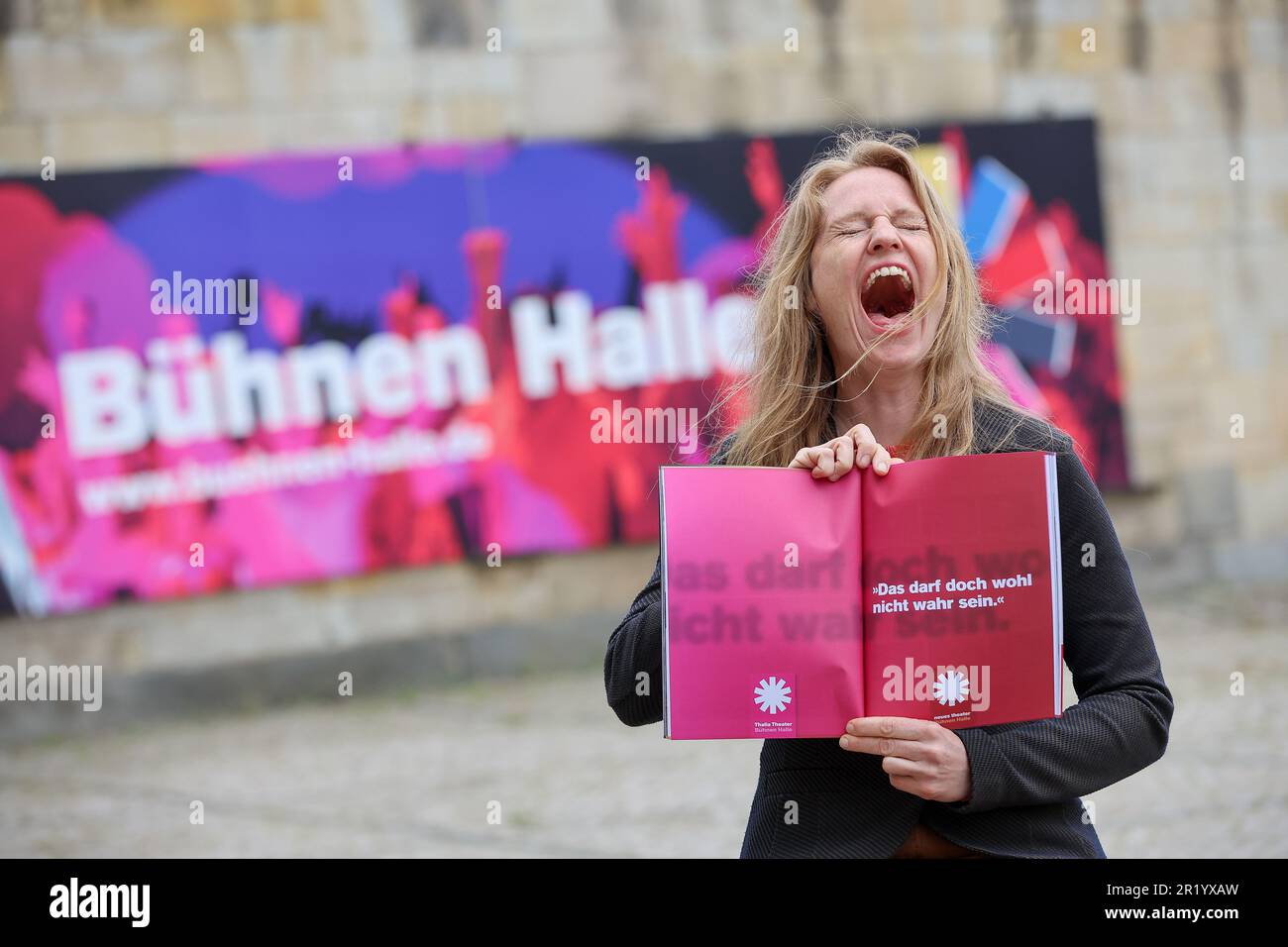 16. Mai 2023, Sachsen-Anhalt, Halle (Saale): Die Dane Mille Maria ...
