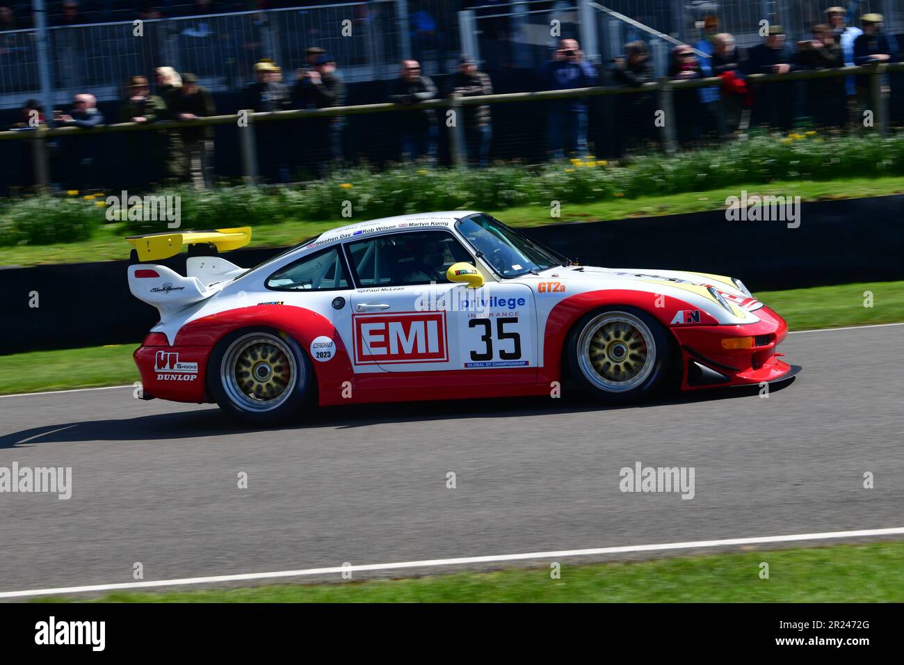 Porsche 911 GT2 Evo Typ 993, EMI-Livery, Porsche 911 60. Anniversary ...
