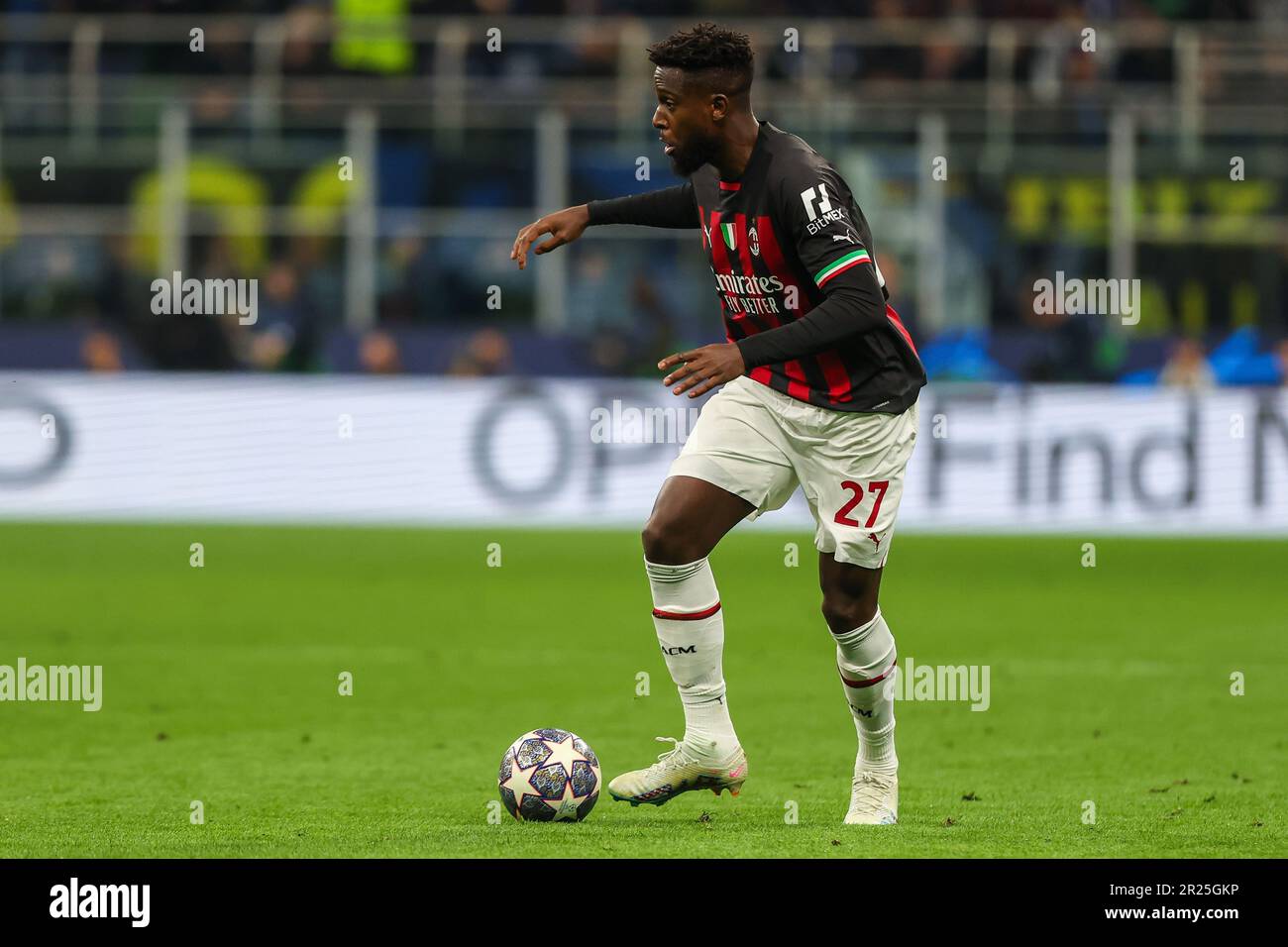 Divock Origi vom AC Mailand in Aktion während des Halbfinals der UEFA ...