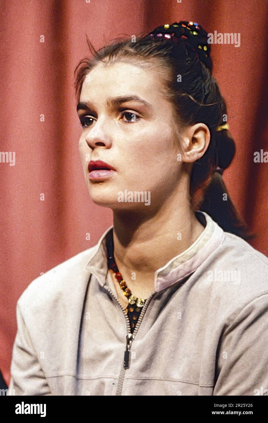 Katerina Witt (DDR) bei der Eiskunstlauf-Weltmeisterschaft 1986 ...