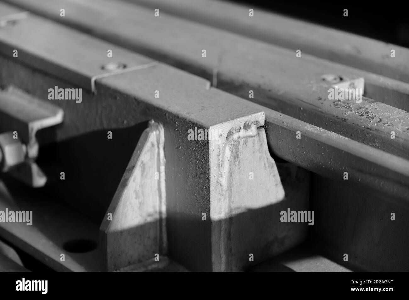 Tram schiene Schwarzweiß-Stockfotos und -bilder - Alamy