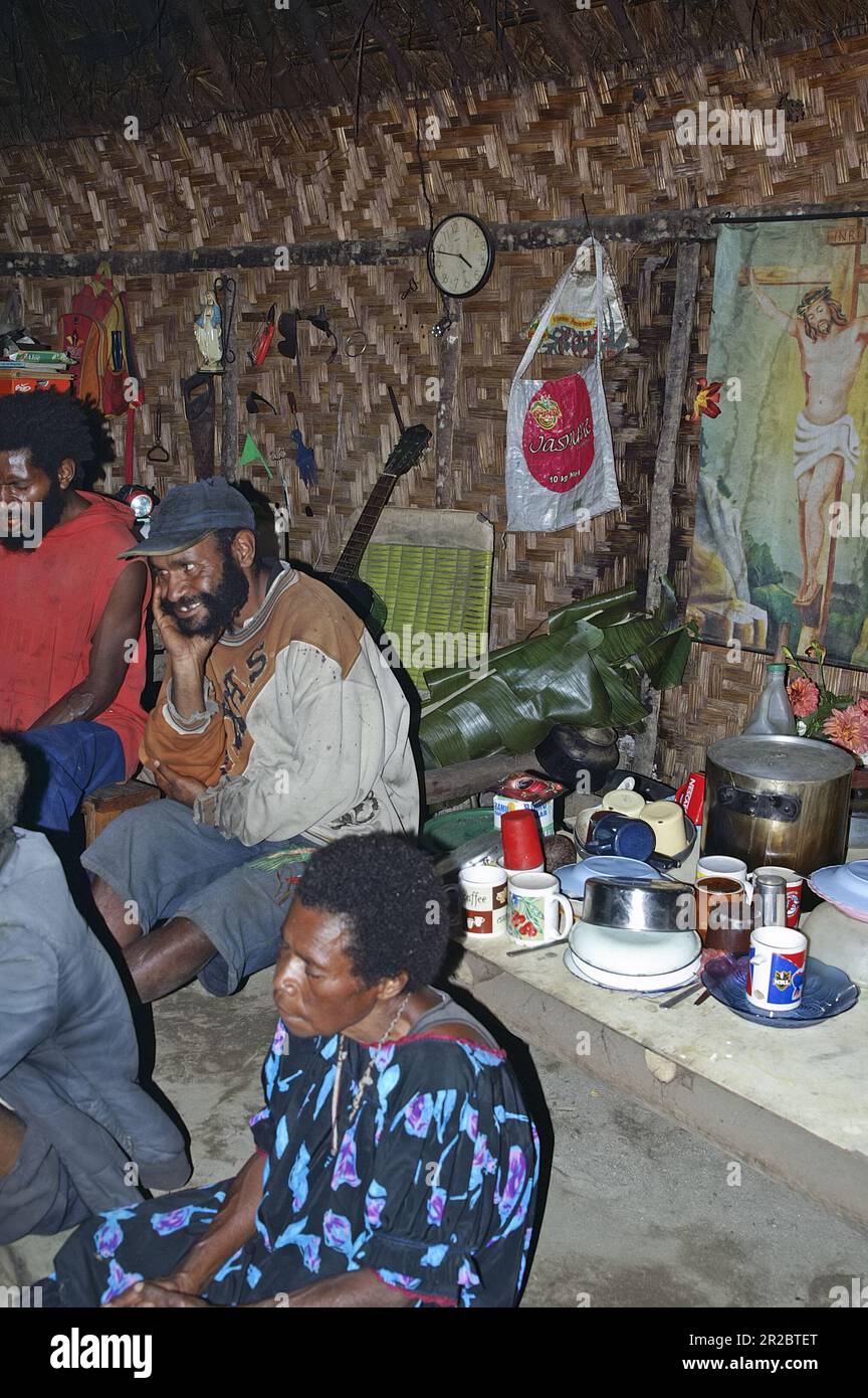 Papua-Neuguinea; östliches Hochland; Goroka; Namta; Papuaner innerhalb ...