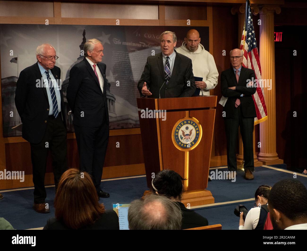 18. Mai 2023, Washington, District of Columbia, USA: Senatoren BERNIE ...
