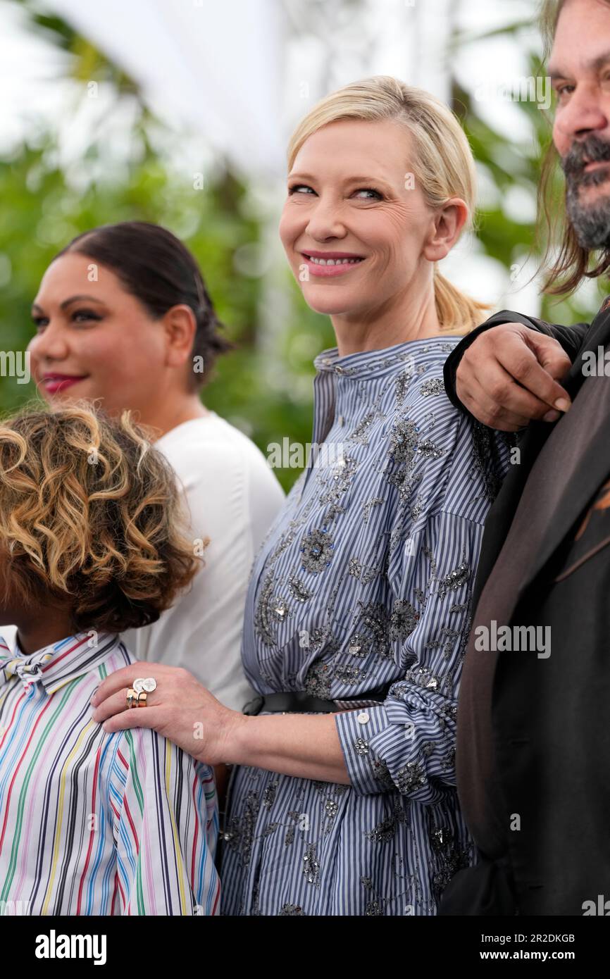 Deborah Mailman, from left, Aswan Reid, Cate Blanchett, and director ...