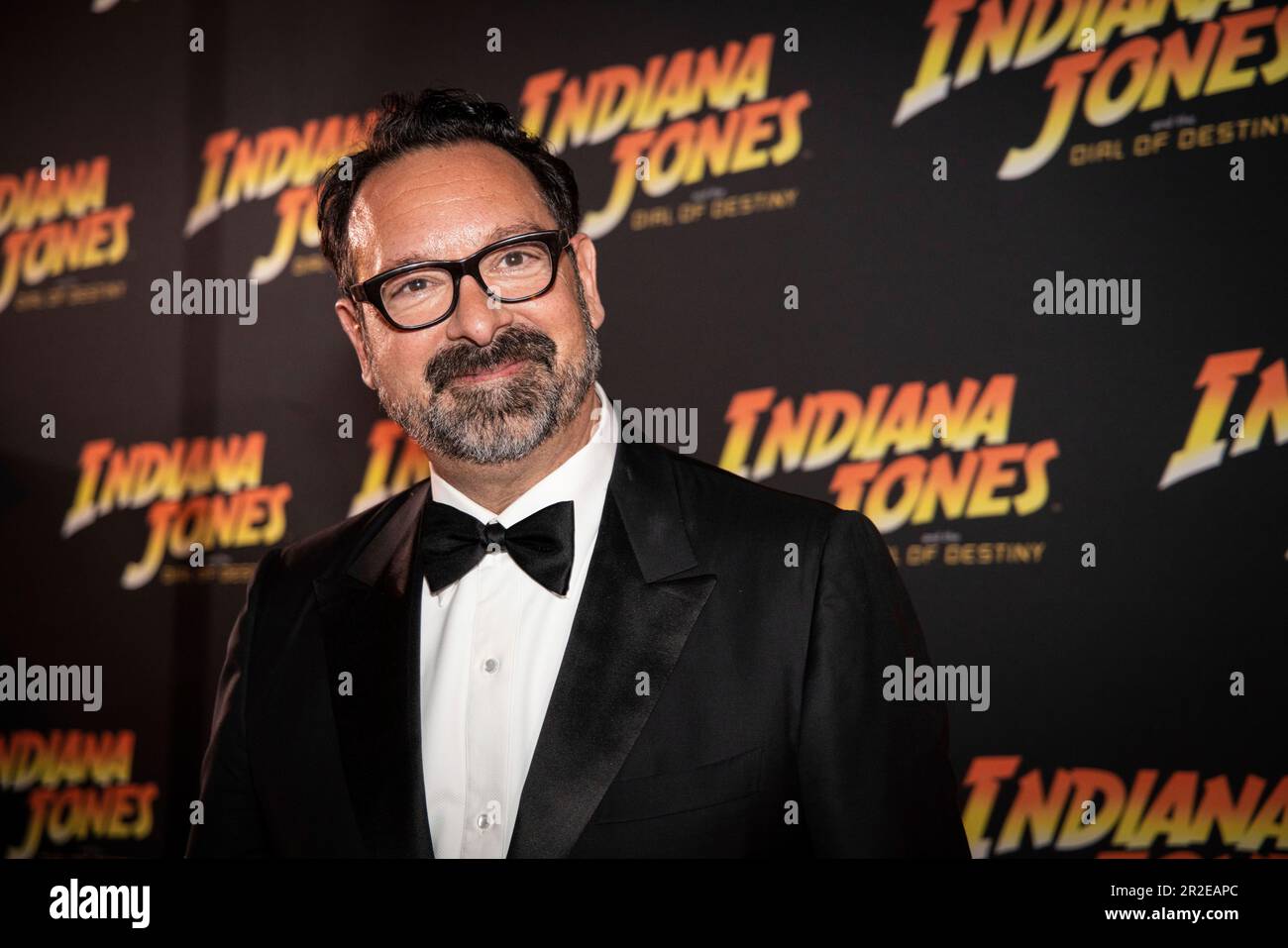 James Mangold poses for photographers upon arrival for the 'Indiana ...