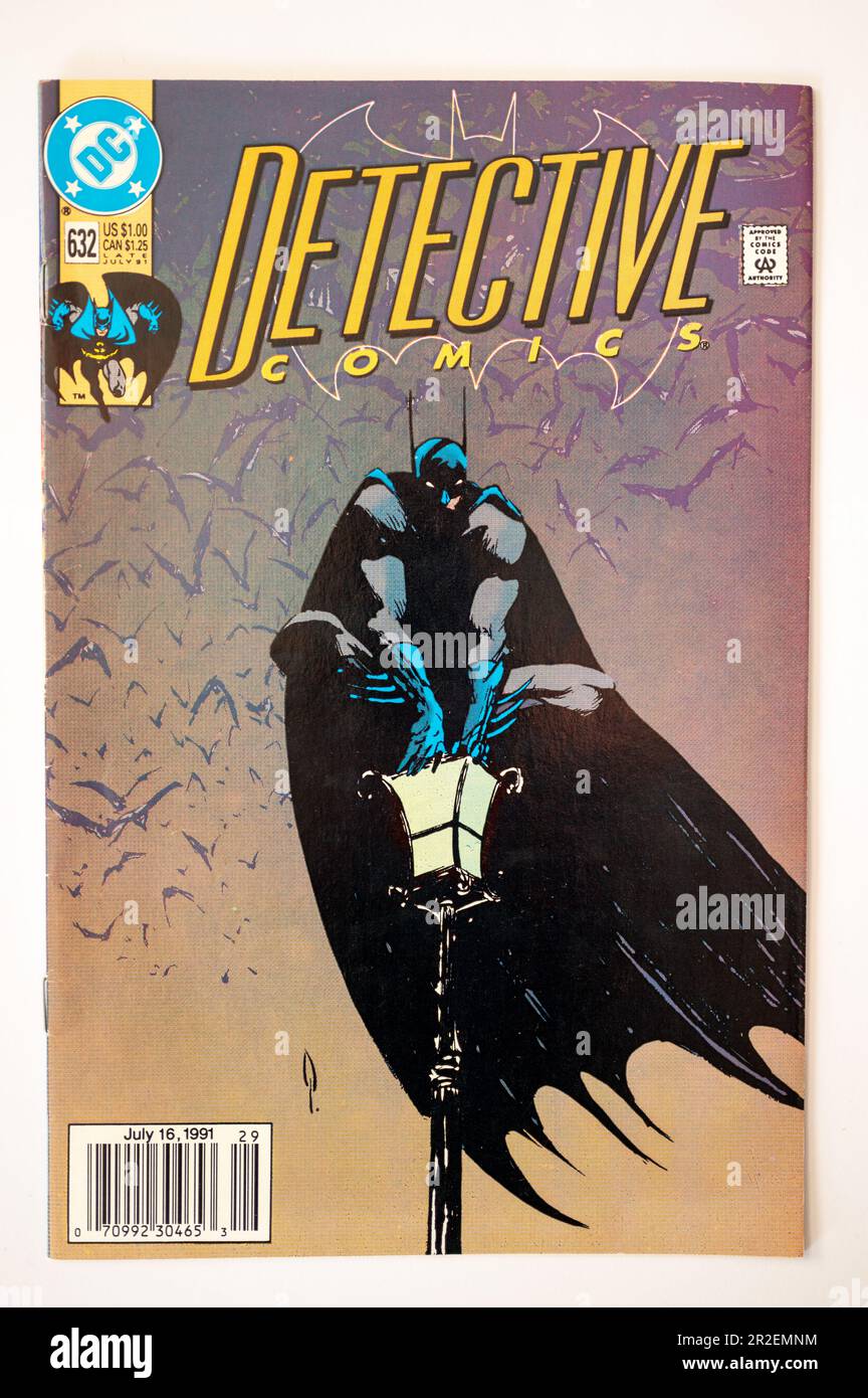 Calgary, Alberta - 17. Mai 2023: Titelseiten der klassischen Comics ...