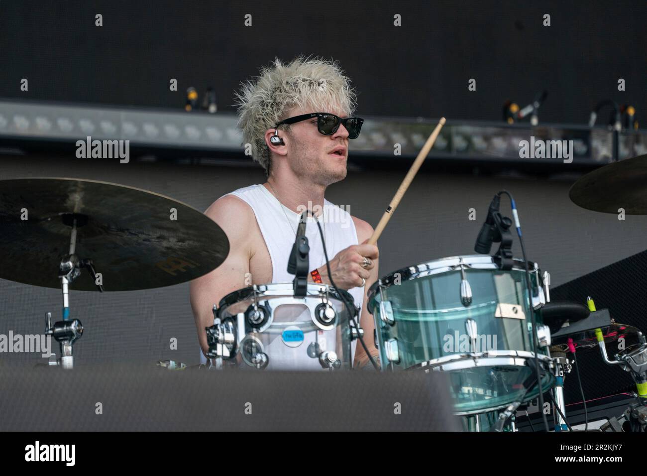 James Allix of Tigercub performs at the Welcome To Rockville Music ...