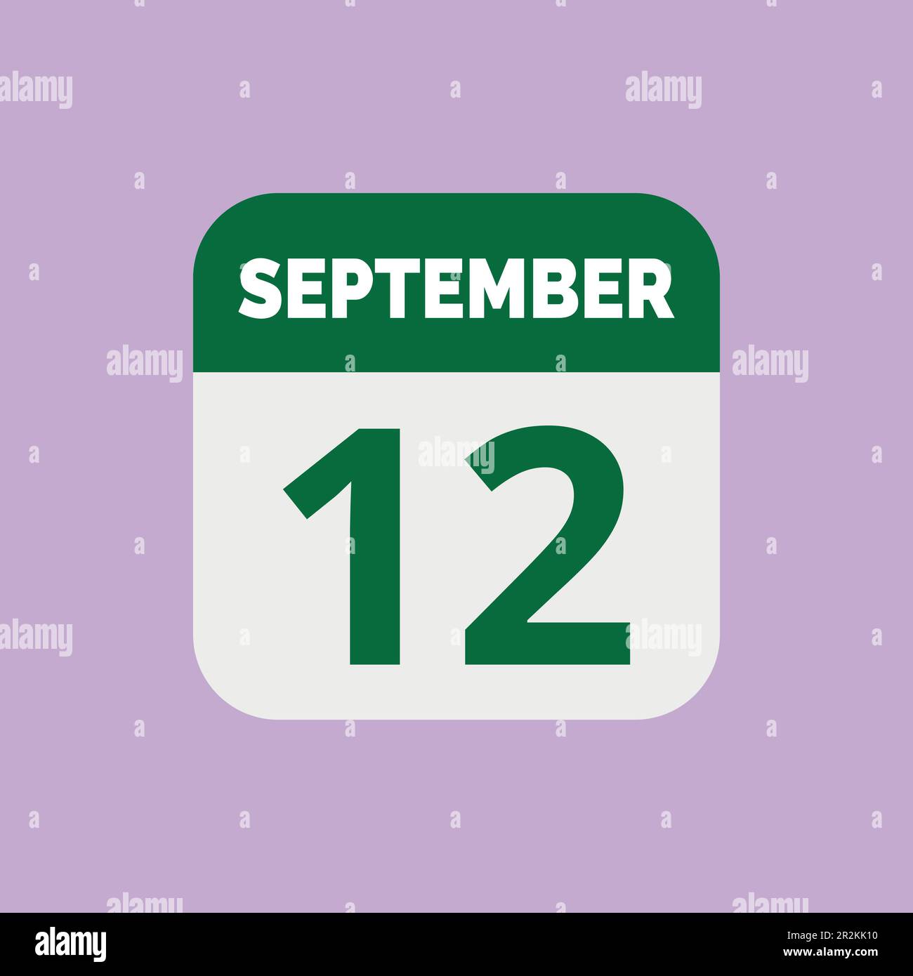 12 sept Stock-Vektorgrafiken kaufen - Alamy