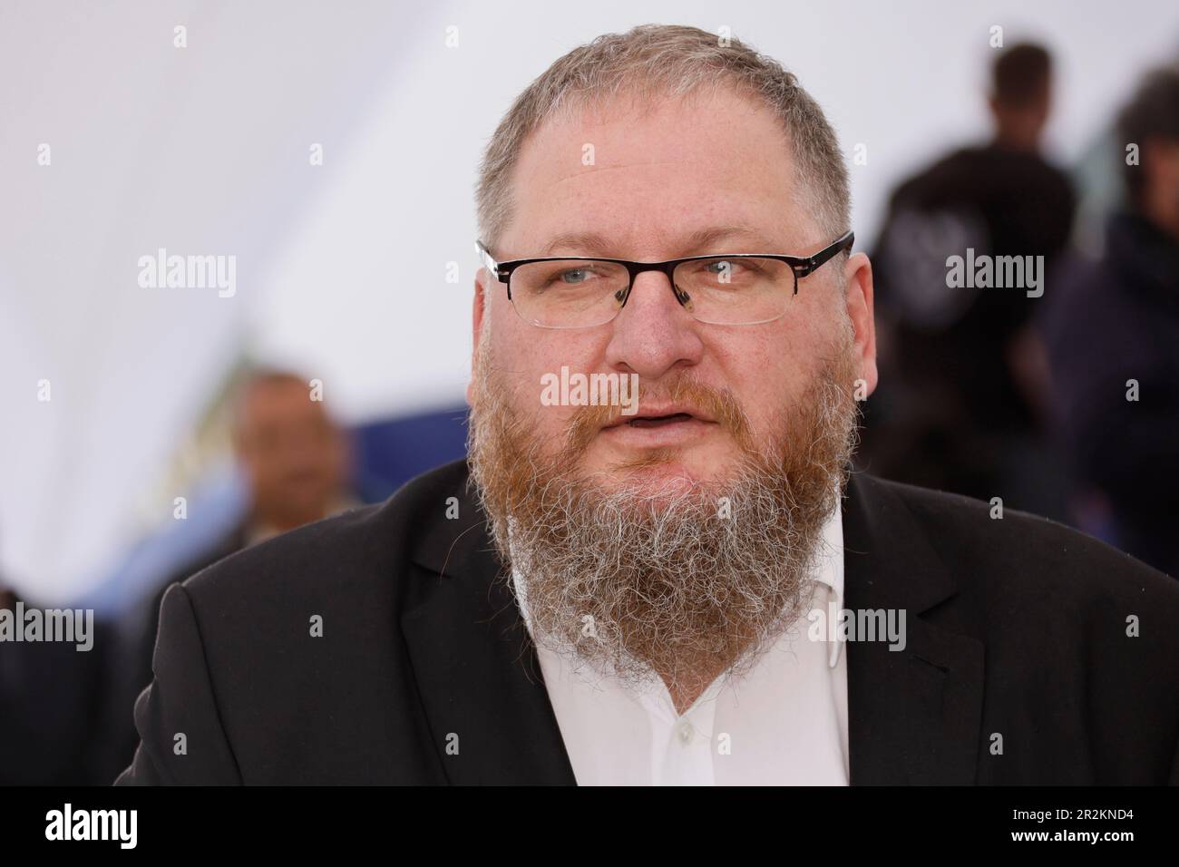 Director of the Auschwitz-Birkenau State Museum Piotr Cywinski poses ...