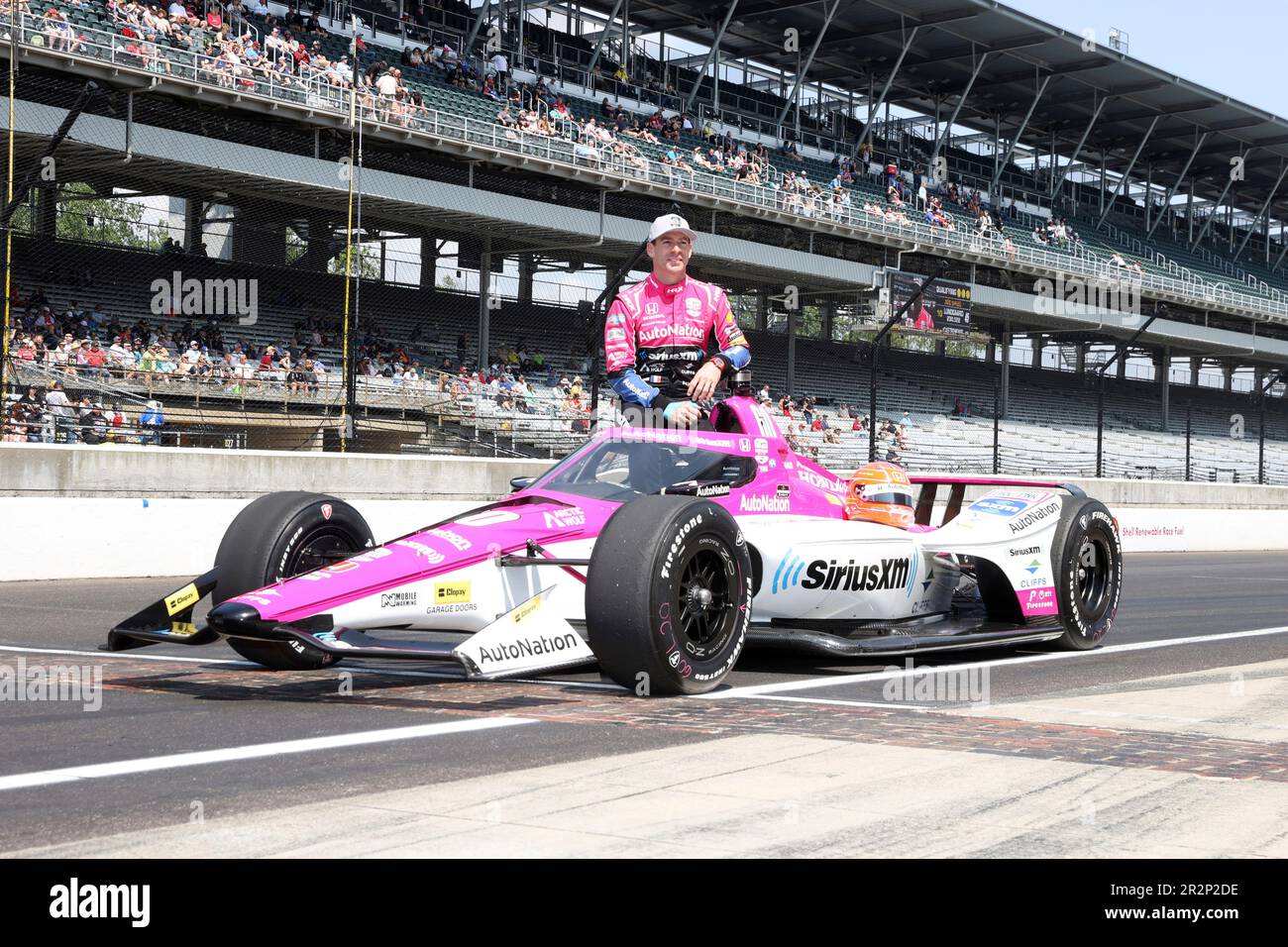 INDIANAPOLIS, IN - MAY 20: NTT IndyCar series driver Simon Pagenaud (60 ...