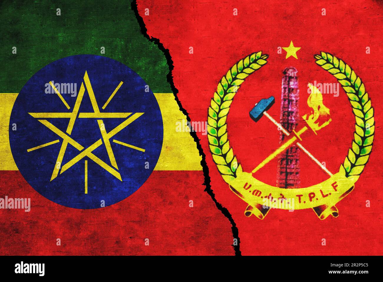 Tigray flagge -Fotos und -Bildmaterial in hoher Auflösung – Alamy