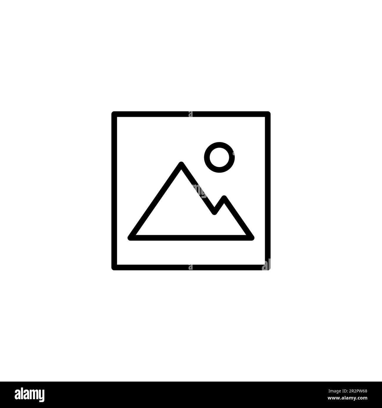 Bild Symbol Vektor. Fotogalerie Symbol Symbol Symbol Stock-Vektorgrafik ...