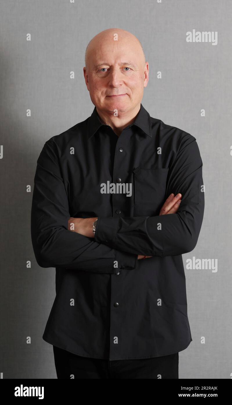 Paavo Järvi, Estonian-American conductor, poses for photo during an ... Paavo Järvi, Estonian-American conductor, poses for photo during an ...