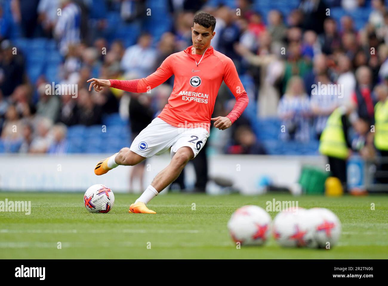 Das Yasin Ayari von Brighton und Hove Albion ist vor dem Spiel der ...