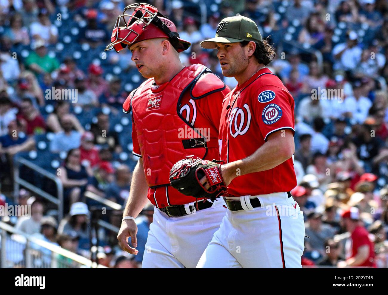 WASHINGTON, DC - May 21: Washington Nationals relief pitcher Kyle ...